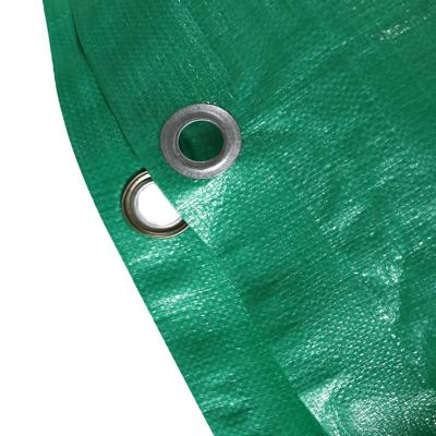 China Blue white PE plastic waterproof tarpaulin 4x5m in standard size or folding roll from Linyi for sale