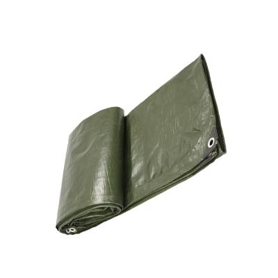 China Blue white 3x4m 120gsm polypropylene woven fabric PE quality tarpaulin packed by bale for sale