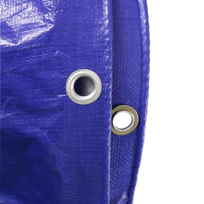 China High strength coated blue pe tarpaulin  woven polyethylene poly tarp size fabric from Linyi for truck cover for sale