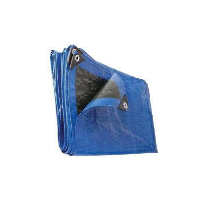 China PE tarpaulin tent material plastic woven fabric cover blue poly tarp hdpe custom sheet for sale