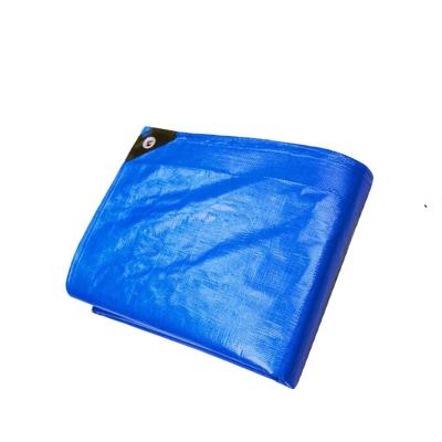 China Blue orange PE tarpaulin with polyethylene insulated plastic fabric coloured tarp roll for sale