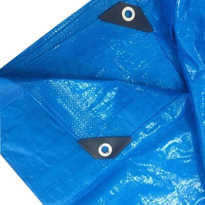 China High quality China factory blue white PE tarpaulin plastic fabric on sale with cheap price for sale