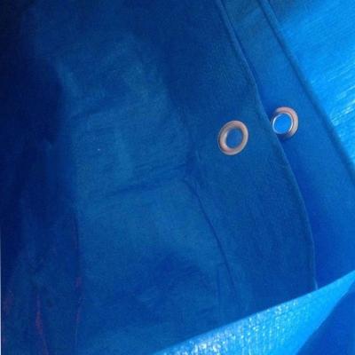 China Durable blue orange pe tarp roll plastic tarpaulin manufactured by Linyi Jincang made in China for sale