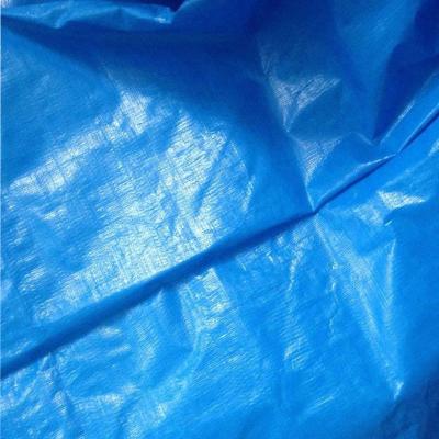 China Waterproof blue orange polyethylene tarpaulin / poly tarps fabric /canvas / sheet /roll for truck cover& boat for sale