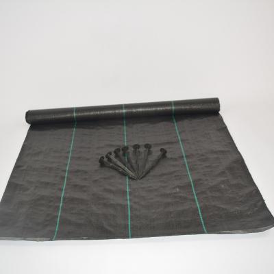 China 3 Feet Width Weed Control Mat Fabric waterproof tarpaulin covers ground cover vegetable garden weed control fabric for sale