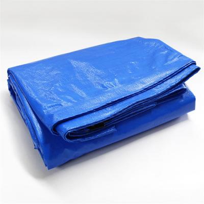 China China supply plastic cover blue white PE tarpaulin /poly tarp/ wholesale waterproof fabric for cover for sale