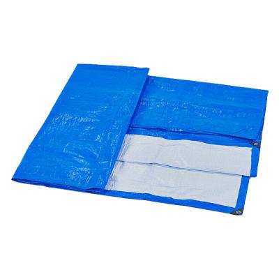 China High quality blue white PE tarpaulin roll poly tarp,polyethylene plastic sheet from factory in China for sale