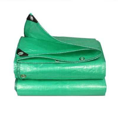 China heavy duty tarpaulin green PE canvas tarpaulin waterproof tarpaulin covers for cargo protection polyethylene tarpaulin for sale