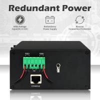 China 8 Port PoE Managed Switch 8 SFP 2.5G Fiber ERPS Ring L2 Manageable Outdoor Use for sale