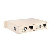China 16 Slot Media Converter Rack Chassis 19 Inch 2U Dual Power 48V/220V for sale