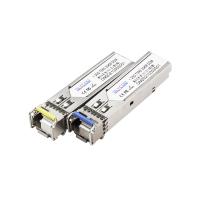 China 1.25G Singlemode SFP Module LC Port 20KM 1310/1550nm WDM DDM Support OEM for sale
