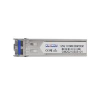 China 1.25G SFP Transceiver 20KM Singlemode 1000Base-LX 1310nm Dual LC Connector With DDM for sale