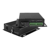 China Serial Fiber Converter RS485 RS422 RS232 SC 20km For RTU HOST SCADA Wall Mounted for sale