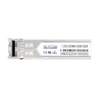 China Industrial 1.25G SFP Module 850nm Multimode 550m Duplex LC DDM For Gigabit Switch for sale