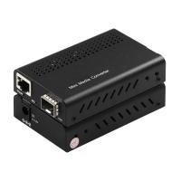 China 1G 10G Unmanaged Copper SFP+ Fiber Ethernet Media Converter DC12V With DIP for sale