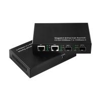 China 4 Port Gigabit Commercial Ethernet Switch SFP Fiber Optic Unmanaged DC5V for sale