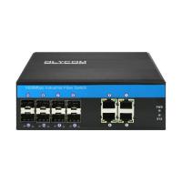 China 2.5G Industrial Smart Managed Switch 8 Port SFP Ring Manageable DC12V Vitesee Chip for sale