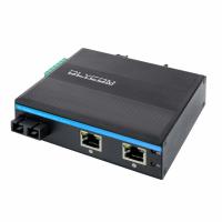 China Gigabit Ethernet Mini Fiber Switch Gigabit Network SC Optic 20KM Unmanaged Wall Mounted for sale