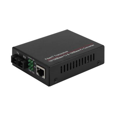 China Single Mode Gigabit Fiber Optic Media Converter Duplex SC Connector Unmanaged for sale