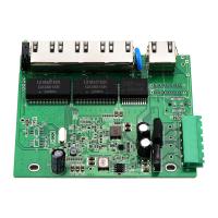 China Industrial 5 Port E-Mark Network Switch PCBA Gigabit Unmanaged 12V 24V DIN Rail for sale