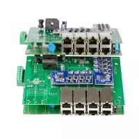 China 16-Port Gigabit Managed PoE Switch IEEE 802.3at Standard 8 SFP Optical Slots 240W Power for sale