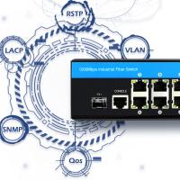 China 8 Port Lite L3 Managed Switch Industrial Grade 2.5G Fiber POE/POE+ Gigabit Based 240W for sale