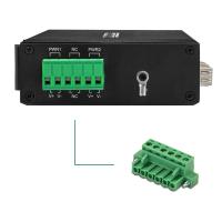 China Industrial 6-Port Unmanaged Ethernet Switch 100M/1000M Auto-Sensing SFP Fiber DC24V DC for sale