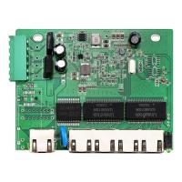 China Industrial 5-Port Ethernet Switch E-Mark Certified Unmanaged 12V/24V Input Fanless for sale