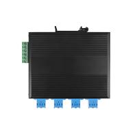 China 8-Port Fiber Bypass Switch Multimode LC Port Optical Protection DIN35 Mount for sale