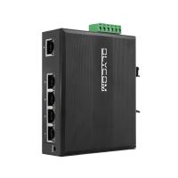 China 5 Port RJ45 Gigabit Unmanaged Industrial Ethernet Switch with IP40 E-Mark and Din-Rail Mounting for sale