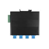 China D2*2B Industrial Fiber Bypass Switch with LC Connector Singlemode DC24V for Optical Protection for sale