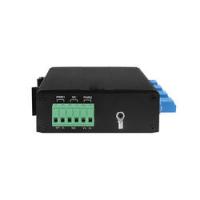 China D2*2B Industrial Fiber Bypass Switch with LC Connector Singlemode DC24V for Optical Protection for sale