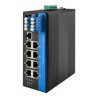 China D2*2B Industrial Fiber Bypass Switch LC Connector SM MM Managed Optical Bypass Switch for sale