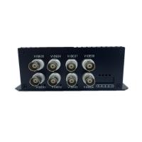 China 8ch Port 1080p AHD CVI TVI Fiber Optical HD Video Converter with 20km Transmission BNC Extender for sale