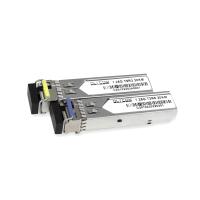 China Single Fiber Transceiver 20KM 1.25G LC Port 1310nm/1550nm DDM Commercial Grade for sale