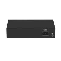 China 4 Port PoE Af/At Gigabit Fiber Switch With 1 SFP/Copper Uplink Commercial Grade 60W for sale