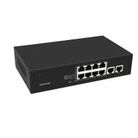China 8 Port PoE Switch10/100M Fast Ethernet VLAN 250-Meter PoE Distance AC Input Unmanaged for sale