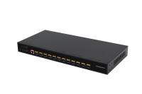 China Desktop 12 Port 10G L3 Managed Switch 12* SFP+ Ports Fiber Optic Switch for sale
