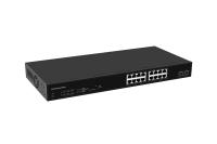 China 18 Port Desktop 2.5 Gigabit Unmanaged Switch With 16*2.5g RJ45+2*10G SFP for sale