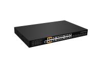 China Factory OEM/ODM L3 Managed Ethernet POE Switch With 24*10/100/2500mbps+6* 10Gb SFP+ for sale