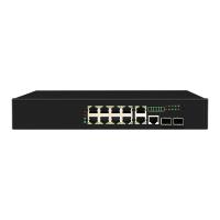 China 8 Port Poe Switch With 90W Managed 2*2.5Gb SFP Ports+2 Combo Ports POE Fiber Switch for sale