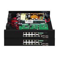 China 8 Port Poe Switch With 90W Managed 2*2.5Gb SFP Ports+2 Combo Ports POE Fiber Switch for sale