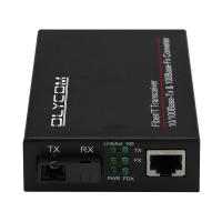 China Mini Fiber Optic Media Converter Rj45 To Sc Transceiver Mm 20km Single Fiber Sm 1310/1550nm for sale