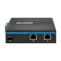 China Mini Gigabit 2RJ45+SFP Poe Switch Optical outdoor Fiber Media Converter for sale