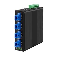 China 4 Channel Industrial Optical Bypass Switch with Din Rail DC24V Input and Low Insertion Loss for Telecom Communication for sale