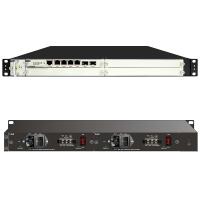 China DWDM 1U Chassis System For 4 Pieces Service Cards NMS AWG OLP EDFA Hot-Swappable for sale