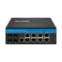 China 12 Port Managed DC48v Industrial Poe Switch Din Rail Gigabit Ethernet Fiber Switch for sale