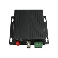 China 1 Channel Analog CCTV Video RS485 Data Fiber Media Converter 720P DC5V for sale