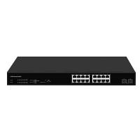 China 16 Port 2.5G Ethernet Switch With 10G Fiber Uplink Unmanaged Fanless AC Powered for sale