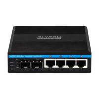 China 10/100/1000mbps Gigabit Managed Poe Switch With 2 Sfp Slot Din Rail Ethernet Switch for sale
